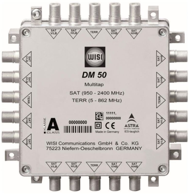 Wisi SAT-ZF-Verteiler DM50 - SAT
