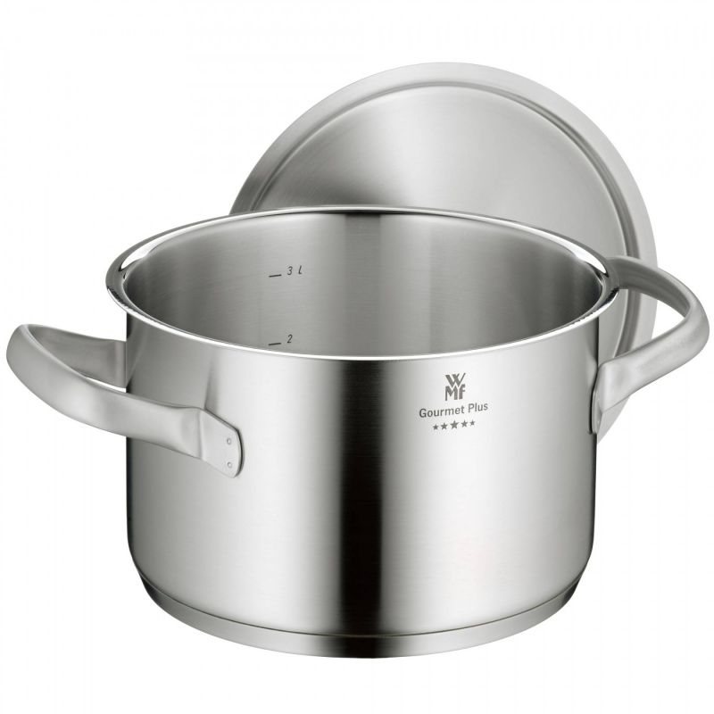 WMF Gourmet Plus Fleischtopf mit Deckel 20 cm - Töpfe